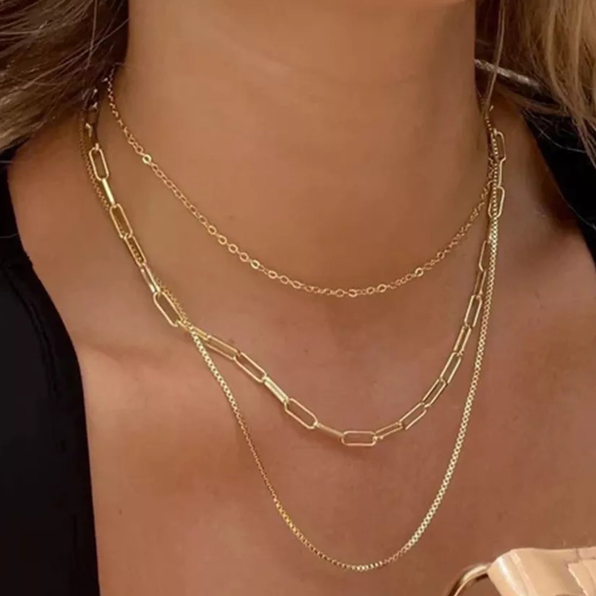 The Ultimate Guide to Buying the Right Multi Layered 18k Gold Necklace ...