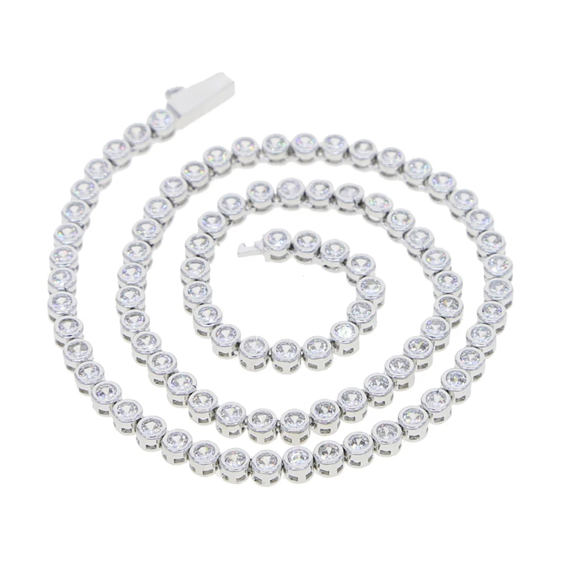 Royale Round Tennis Necklace – anniereh.com